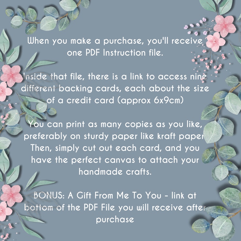 Backing Cards for Handmade Baby Blankets Adding a Touch to the ...