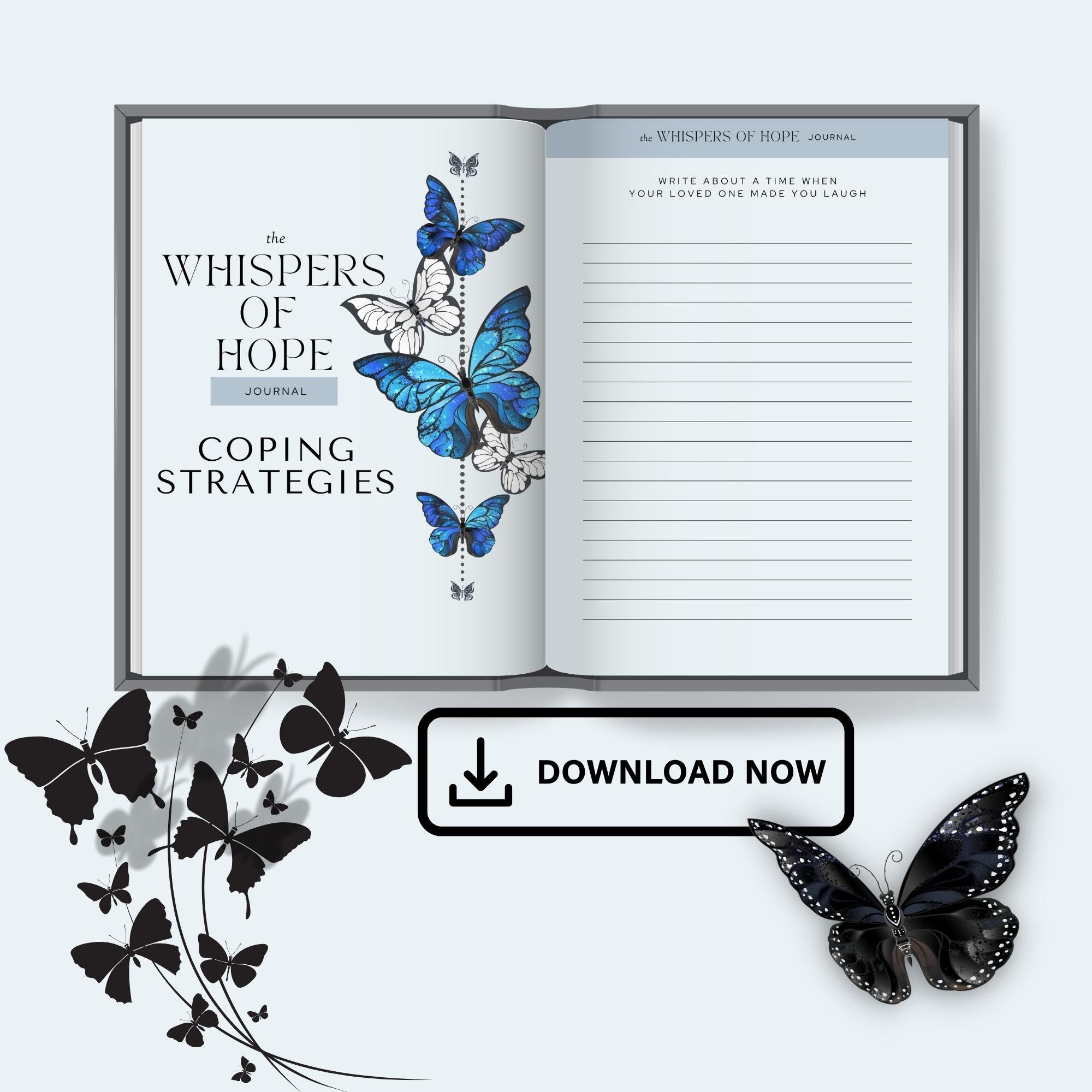 Grief Therapy Journal INSTANT DOWNLOAD Coping With Loss - Etsy