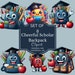 Back to School Clipart, Cute Backpack Character PNG, Transparent ...
