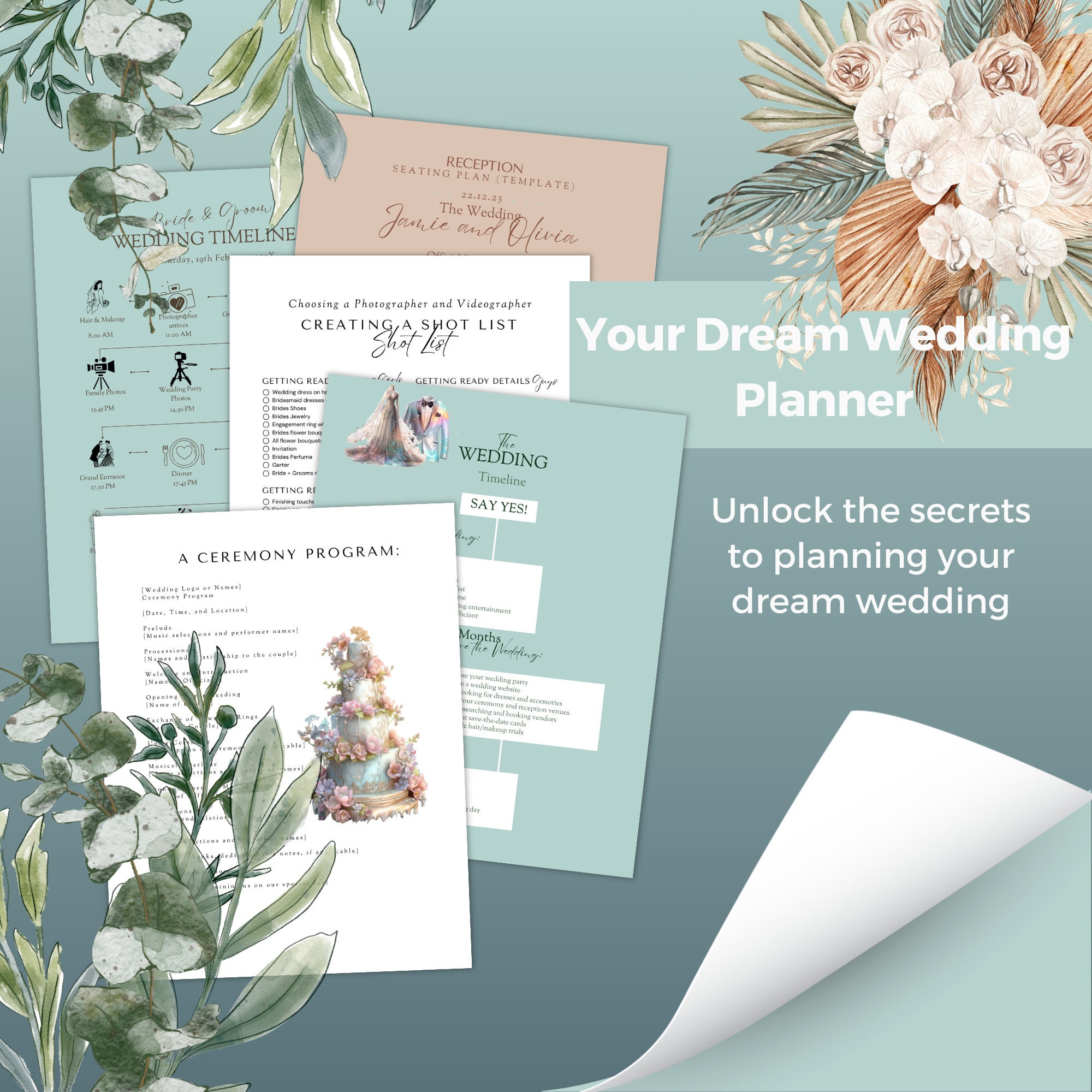 Ultimate Wedding Planner: Your Dream Wedding Planning Guide - Etsy