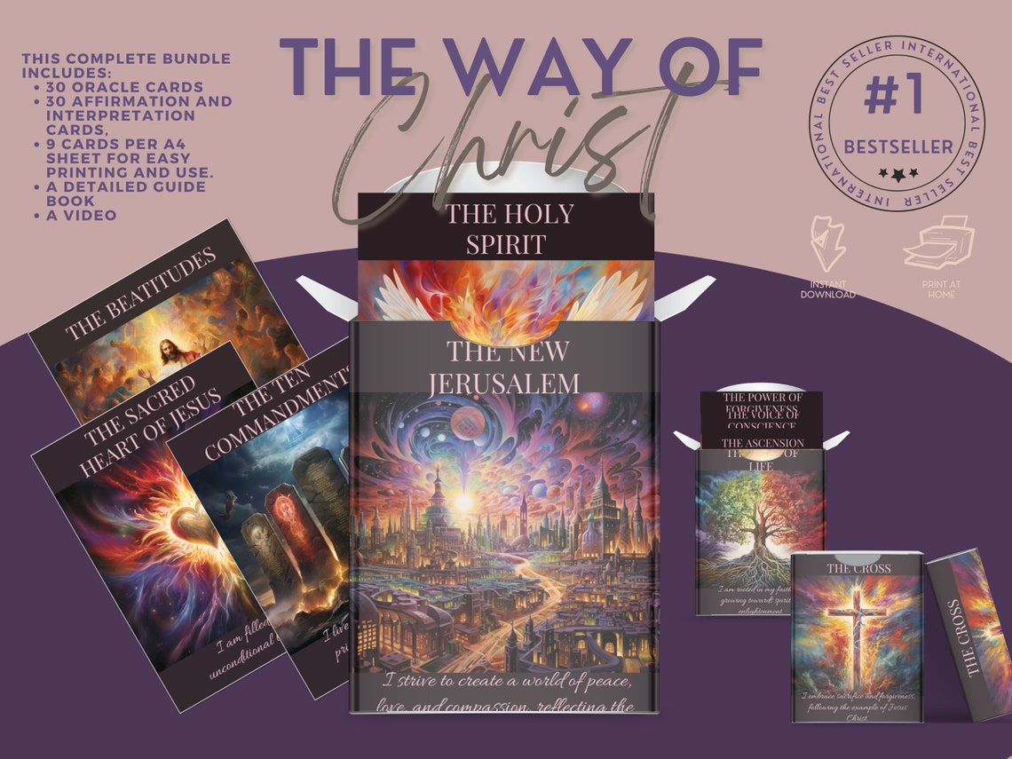 Oracle Cards the Way of Christ Oracle: Embark on a Transformative ...