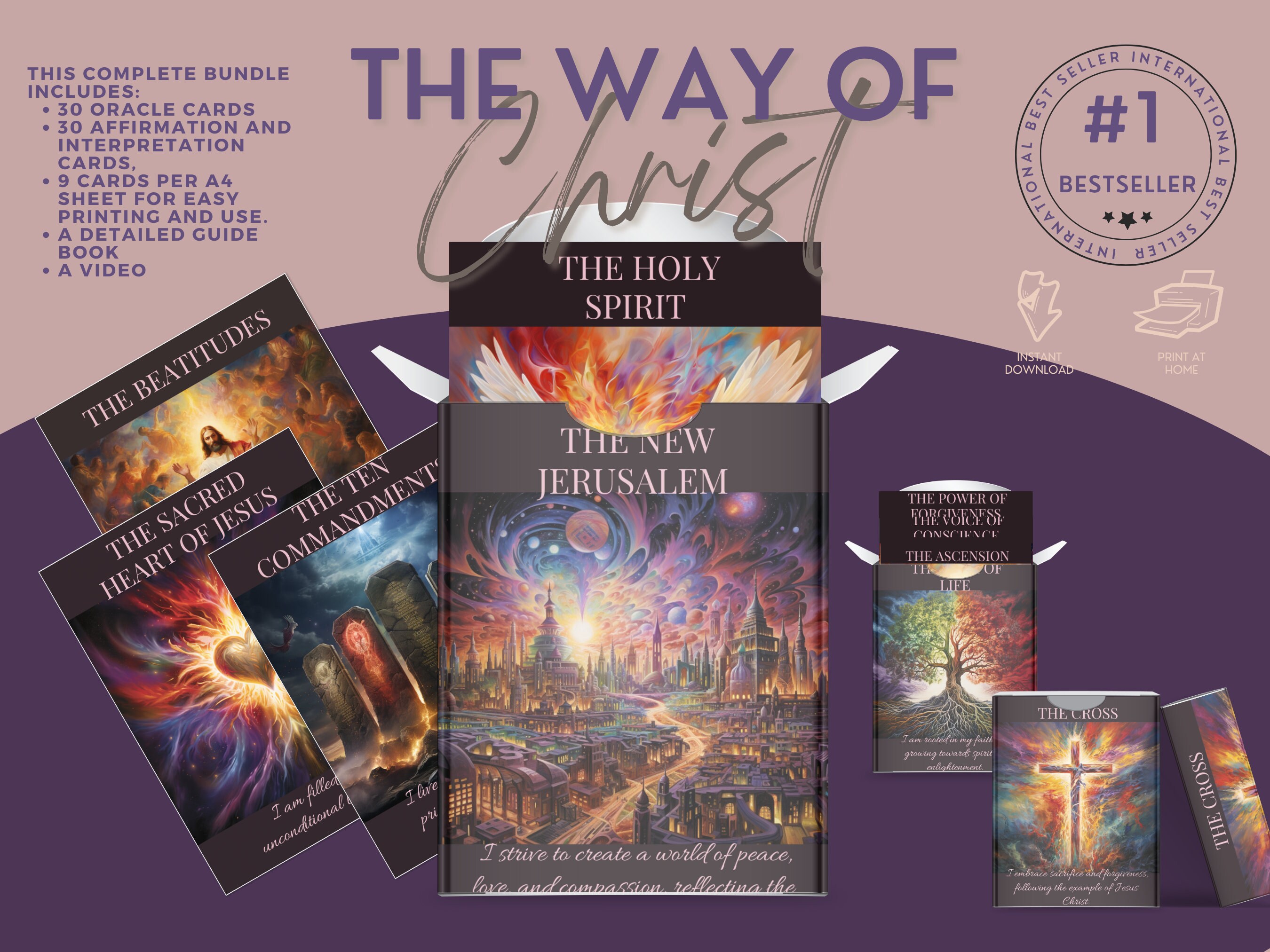 Oracle Cards the Way of Christ Oracle: Embark on a Transformative ...