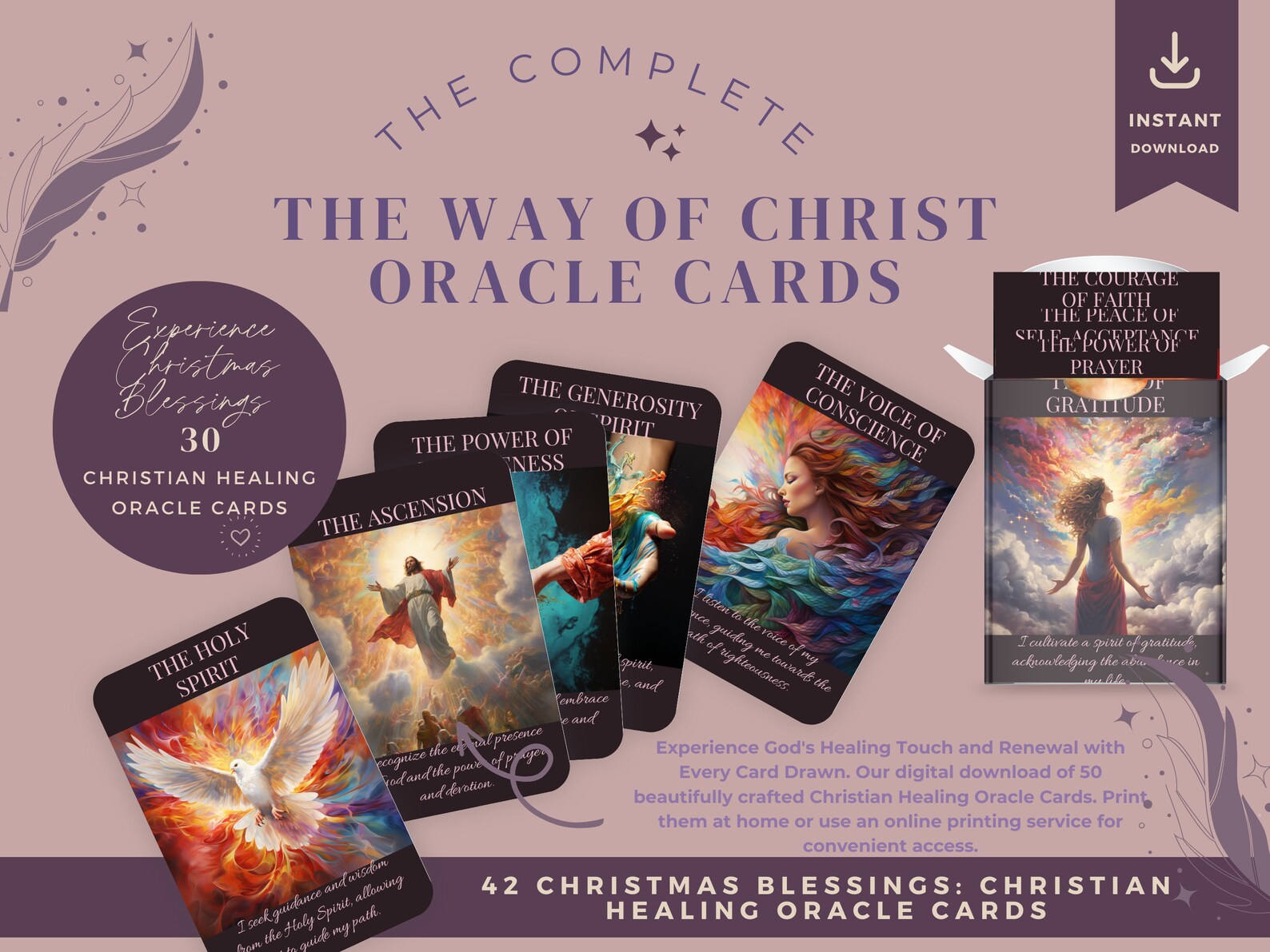 Oracle Cards the Way of Christ Oracle: Embark on a Transformative ...