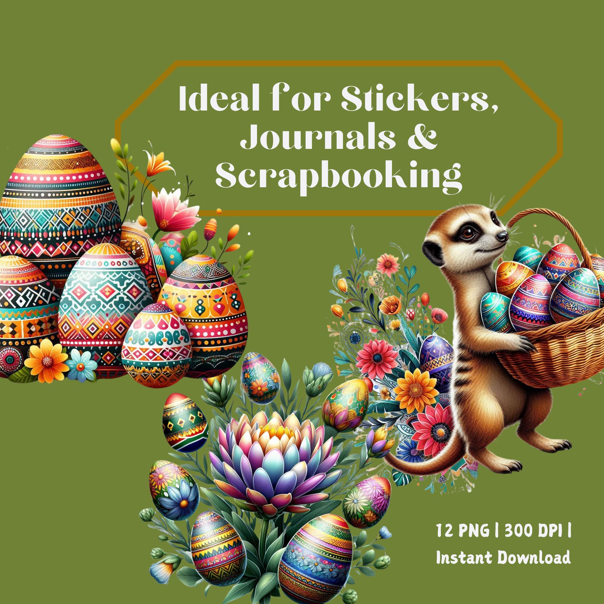 South African Easter Clipart Bundle: Meerkat, Springbok, Bunny (PNG) - Etsy
