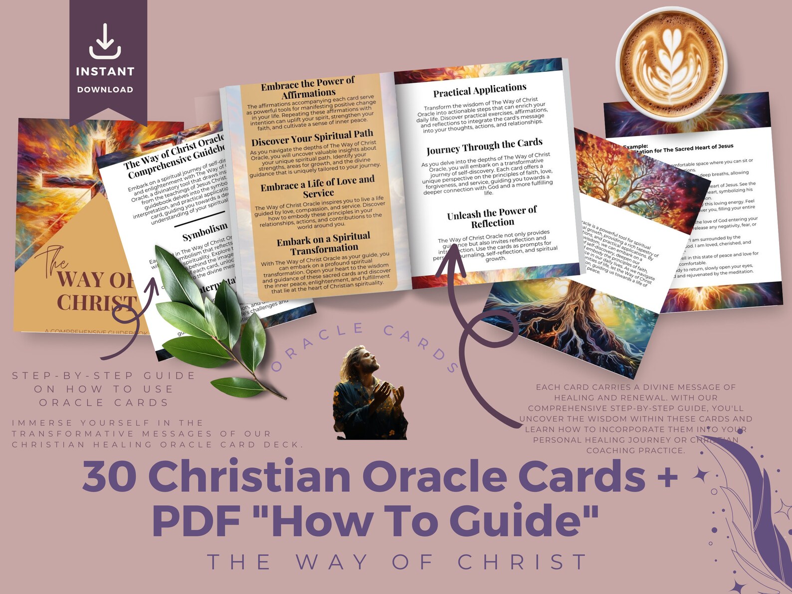 Oracle Cards the Way of Christ Oracle: Embark on a Transformative ...