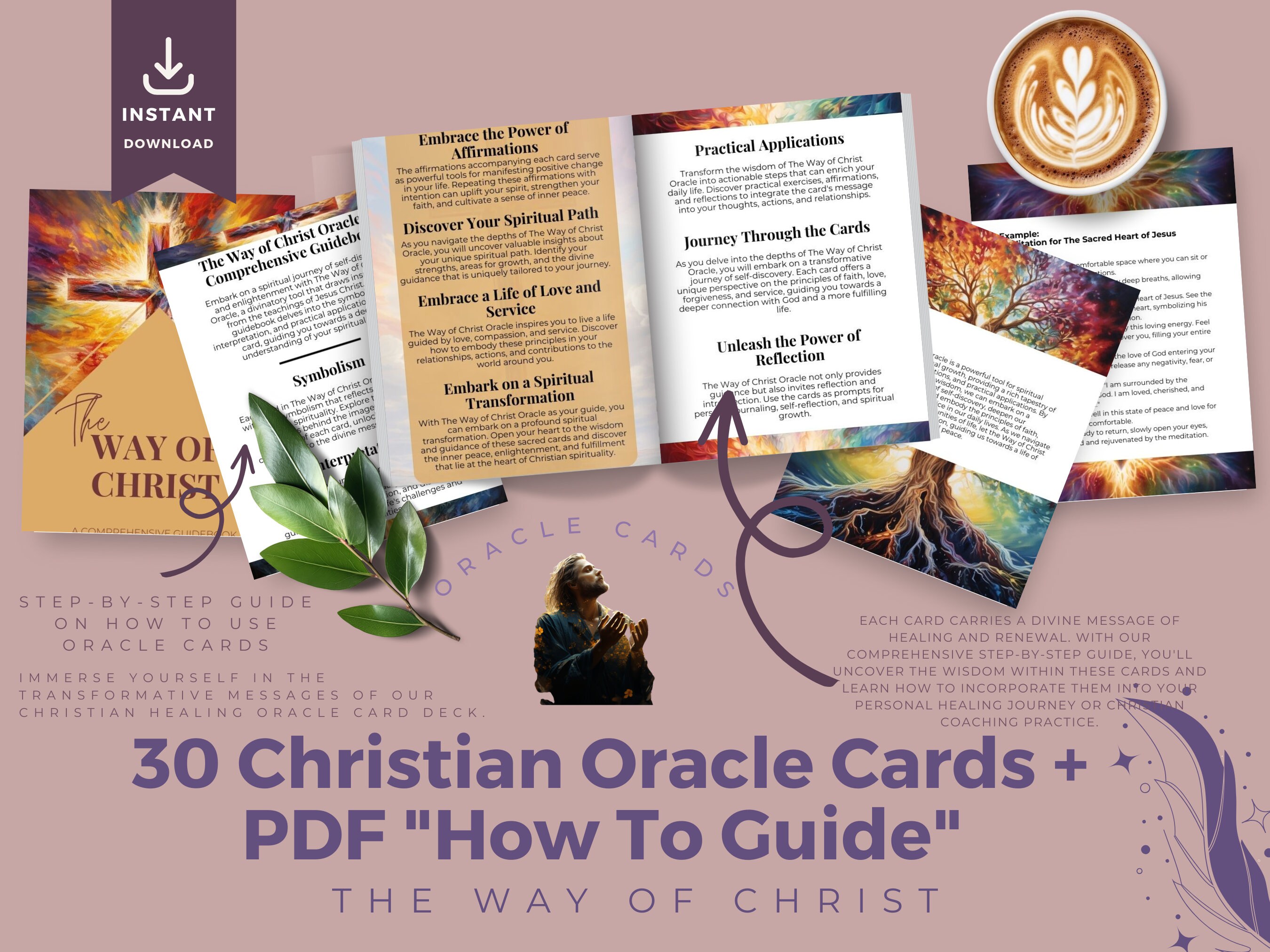 Oracle Cards the Way of Christ Oracle: Embark on a Transformative ...