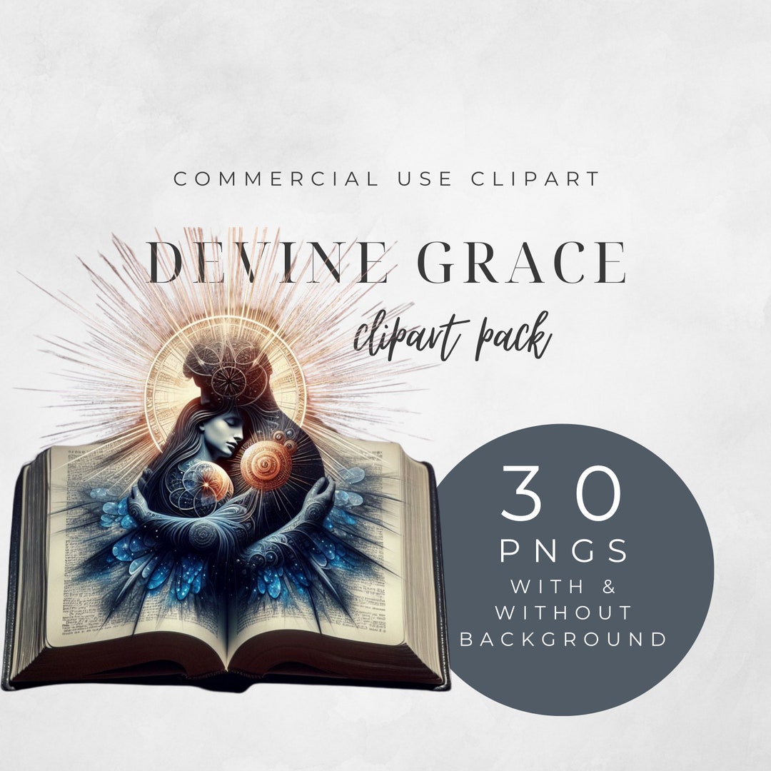 Divine Grace: Christian Clipart Bundle - Redemption, Forgiveness ...