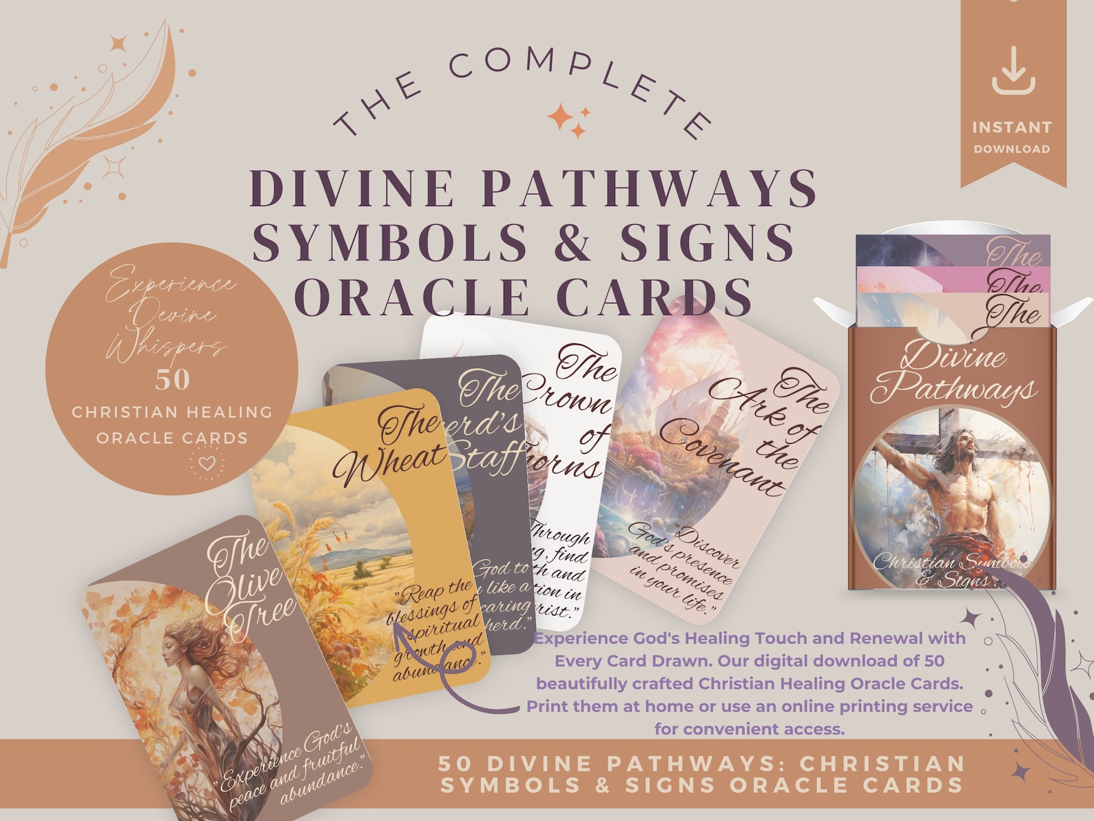 Oracle Cards Sacred Signs and Symbols: Divine Pathways L Spiritual ...