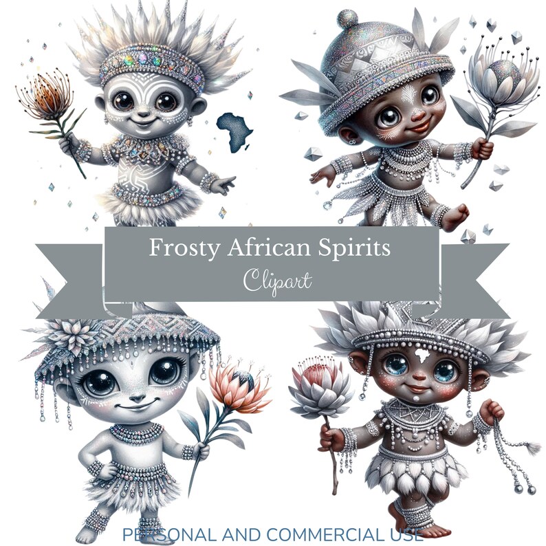 South African Tokoloshe PNG | Zulu Spirit Clipart | Iridescent African ...