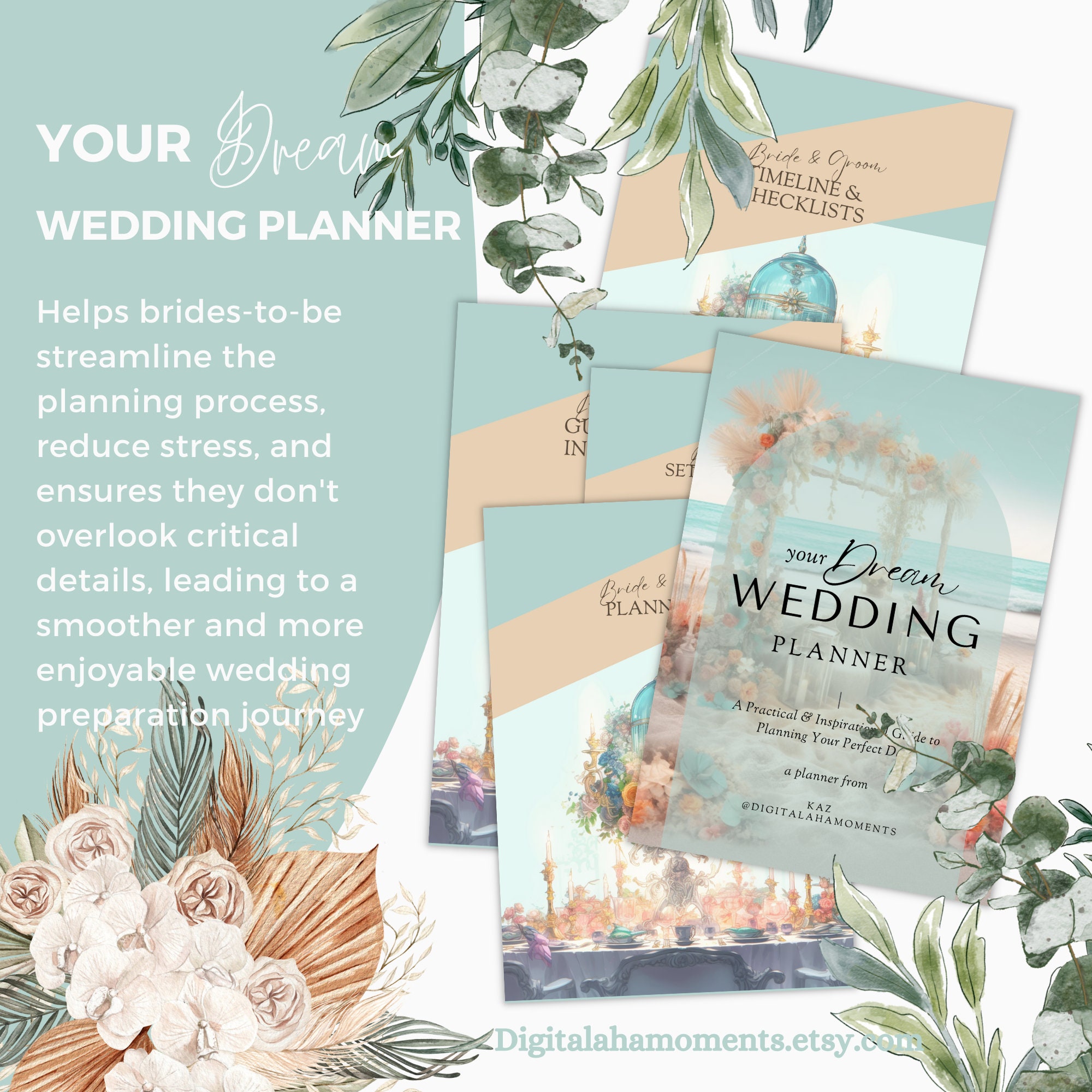 Ultimate Wedding Planner: Your Dream Wedding Planning Guide - Etsy