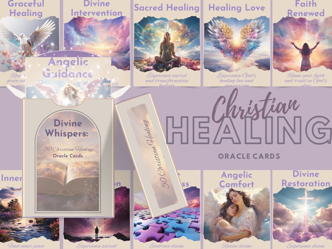 Christian Healing Oracle Cards: Divine Guidance Deck (PDF) - Etsy