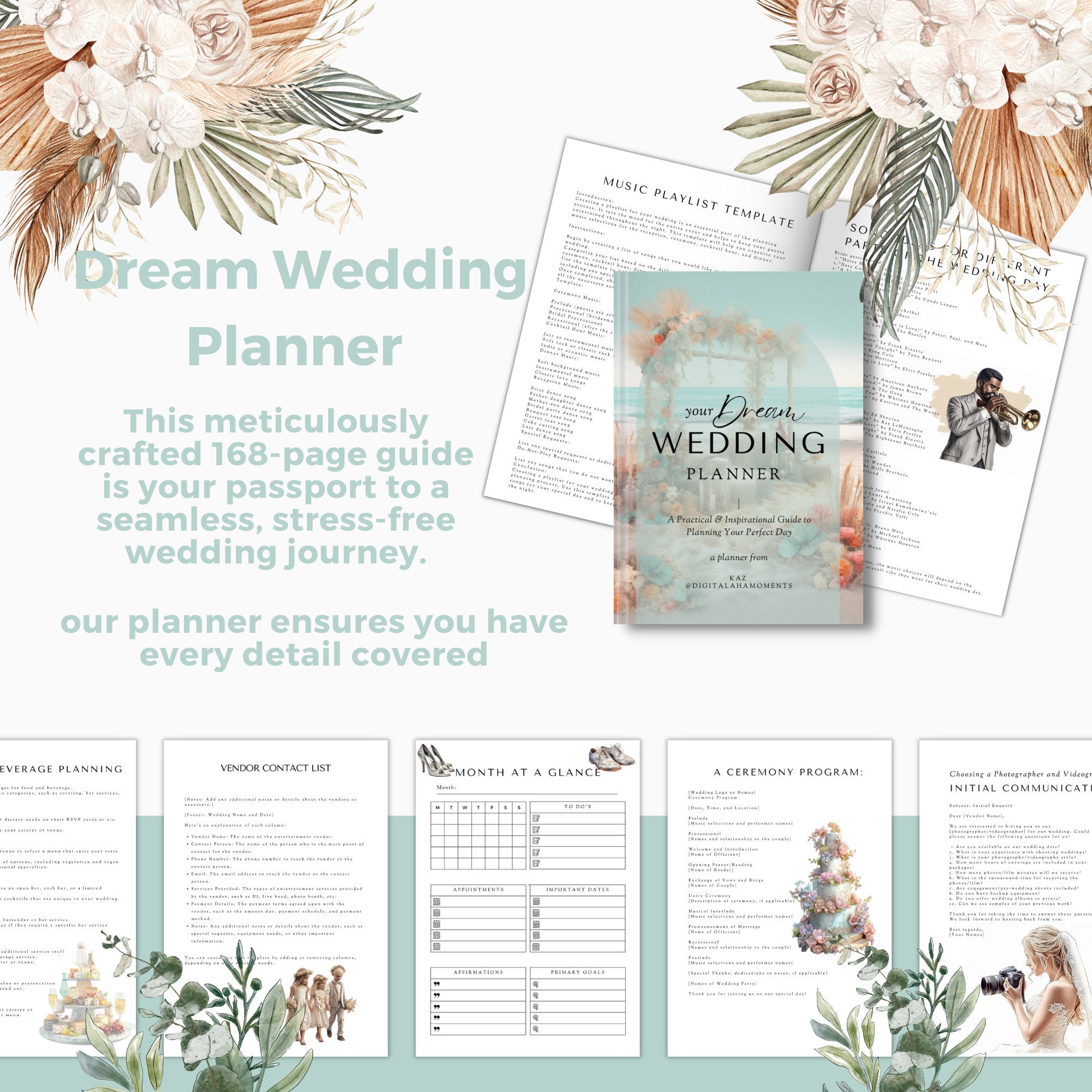 Ultimate Wedding Planner: Your Dream Wedding Planning Guide - Etsy