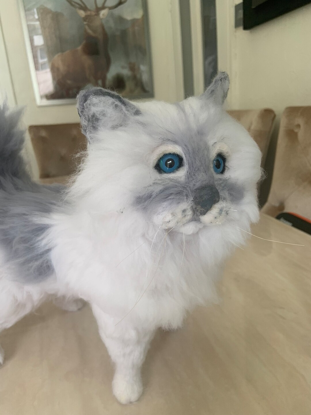 Needle Felted Ragdoll Cat - Etsy