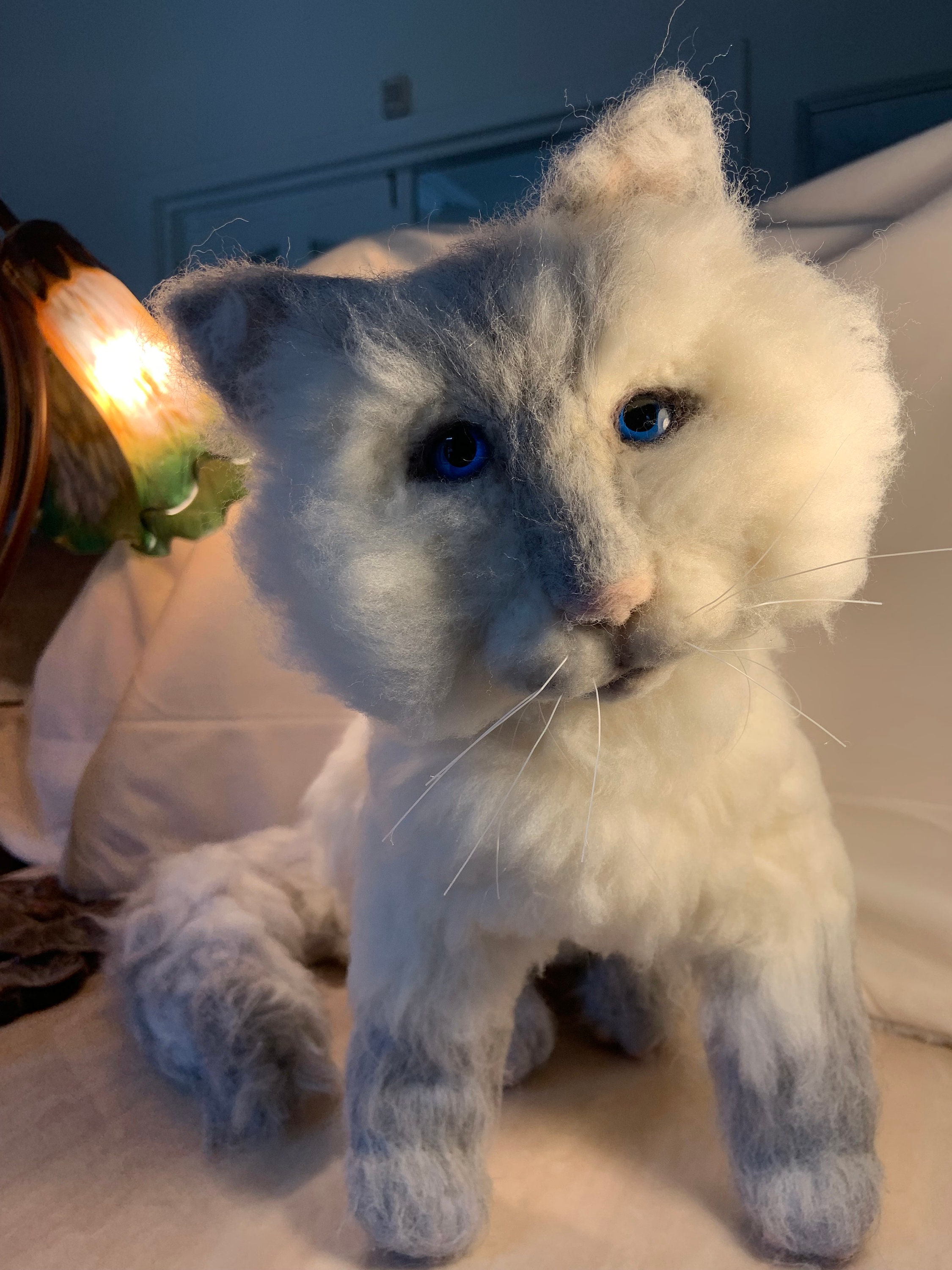Needle Felted Ragdoll Cat - Etsy