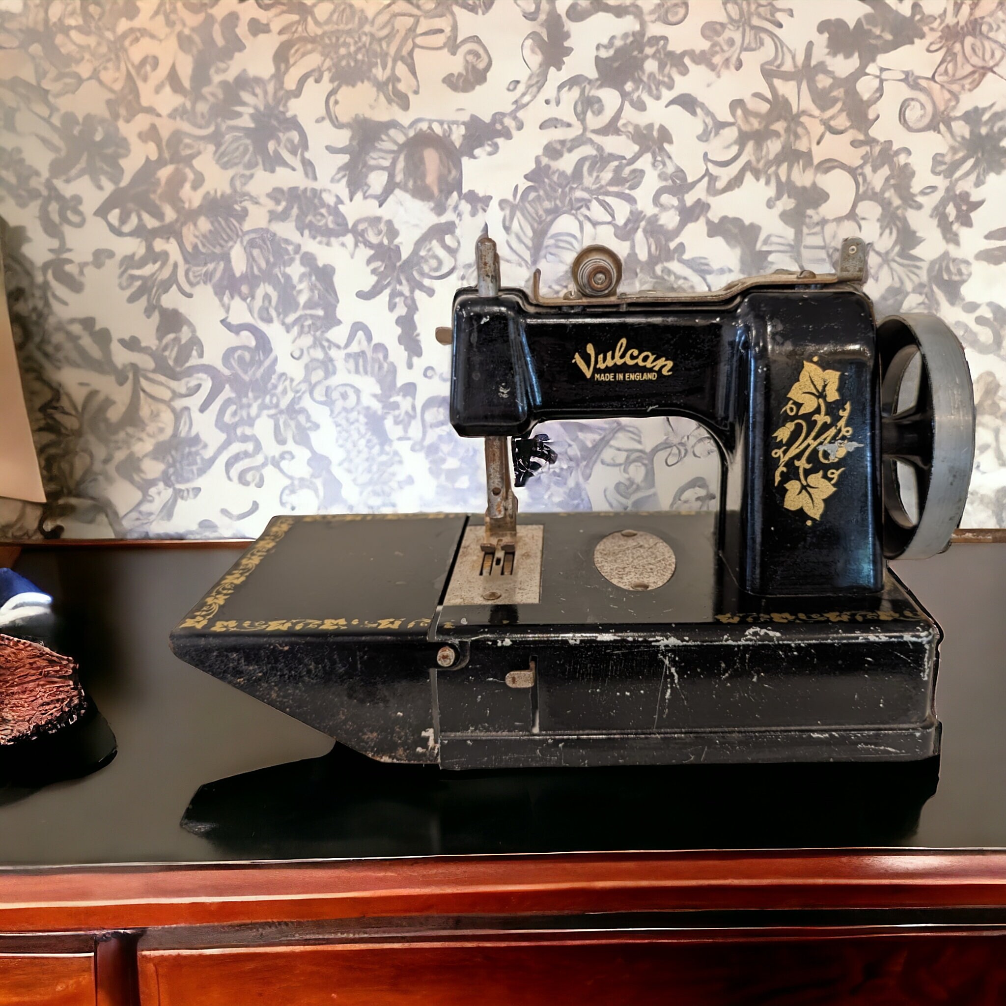 Beautiful Rare Vulcan Miniature English Sewing Machine - Etsy
