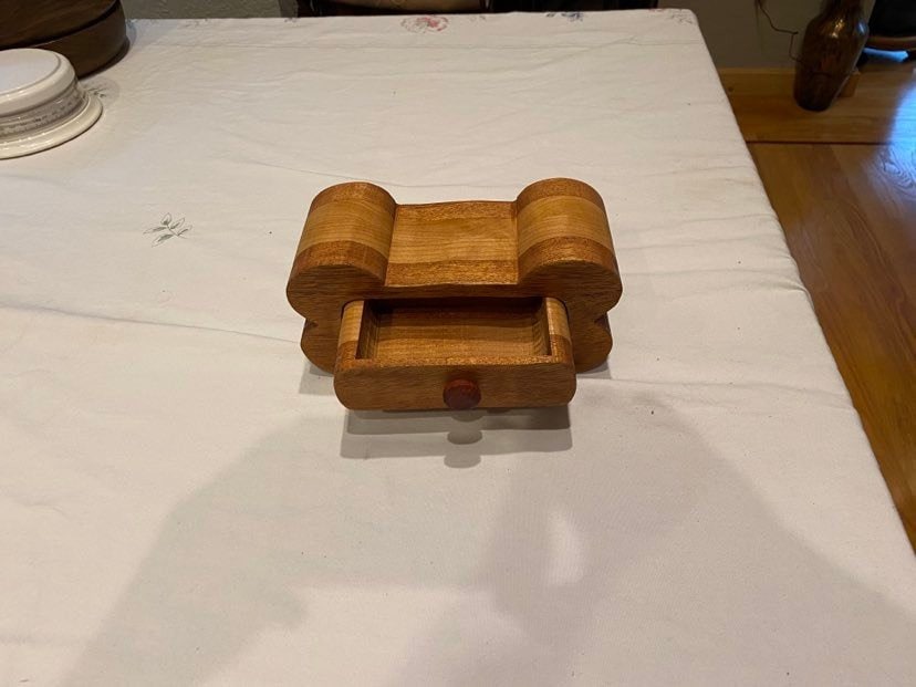 Bandsaw Box- Dog Bone Shape - Etsy
