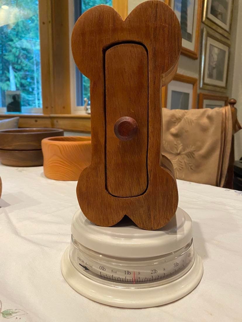 Bandsaw Box- Dog Bone Shape - Etsy