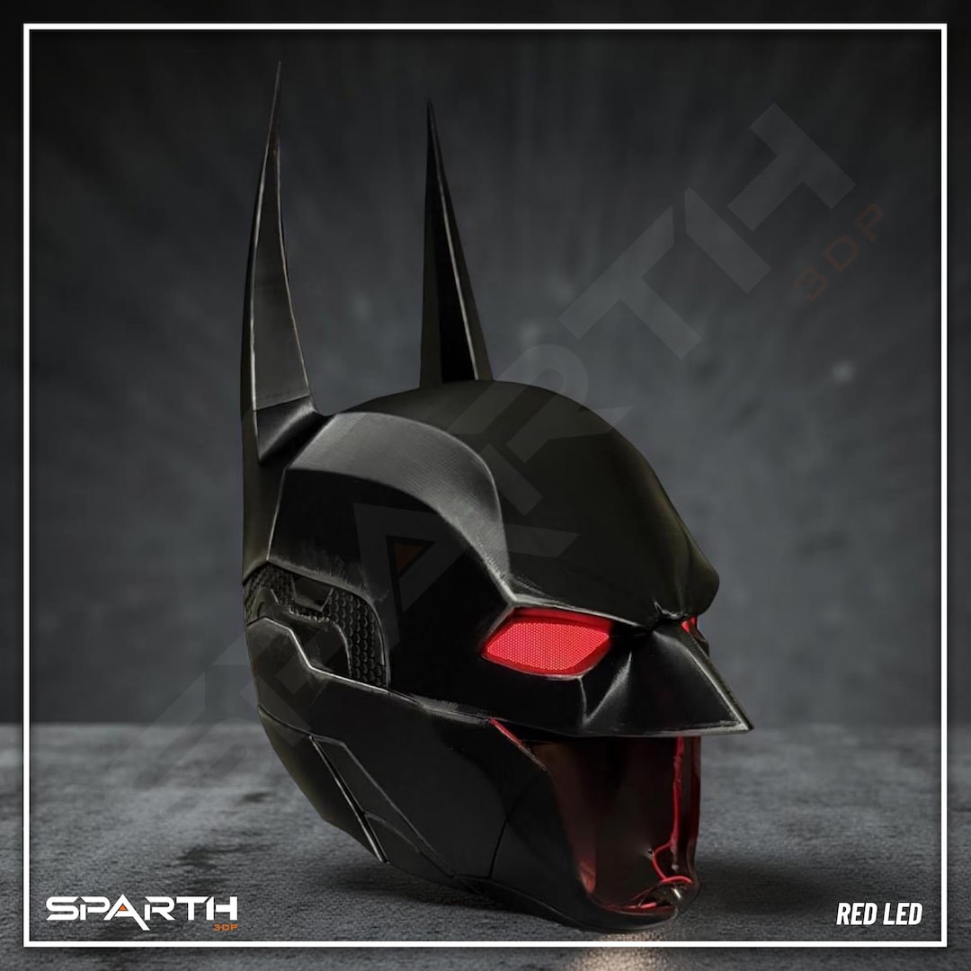 Arkham Knight Long Ears Version Cosplay Helmet | Wearable Helmet ...