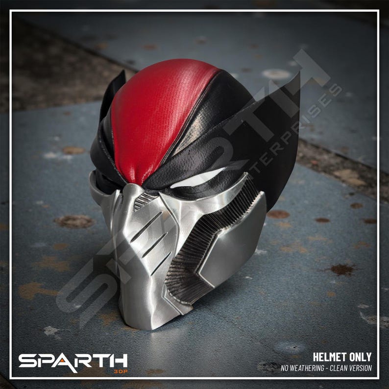 Ultimate Wolverine Helmet Cosplay | 3D Printed Comic Style Wearable ...