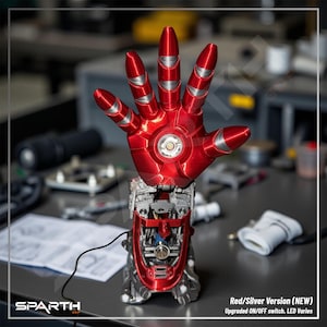 Iron Man Arm Gauntlet Display Stand | Detail Accurate, Made to Order ...