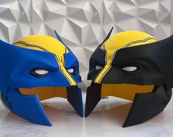 3D Printed DP3 Wolverine Wearable Helmet/cowl Cosplay Deadpool 3 Leaked ...