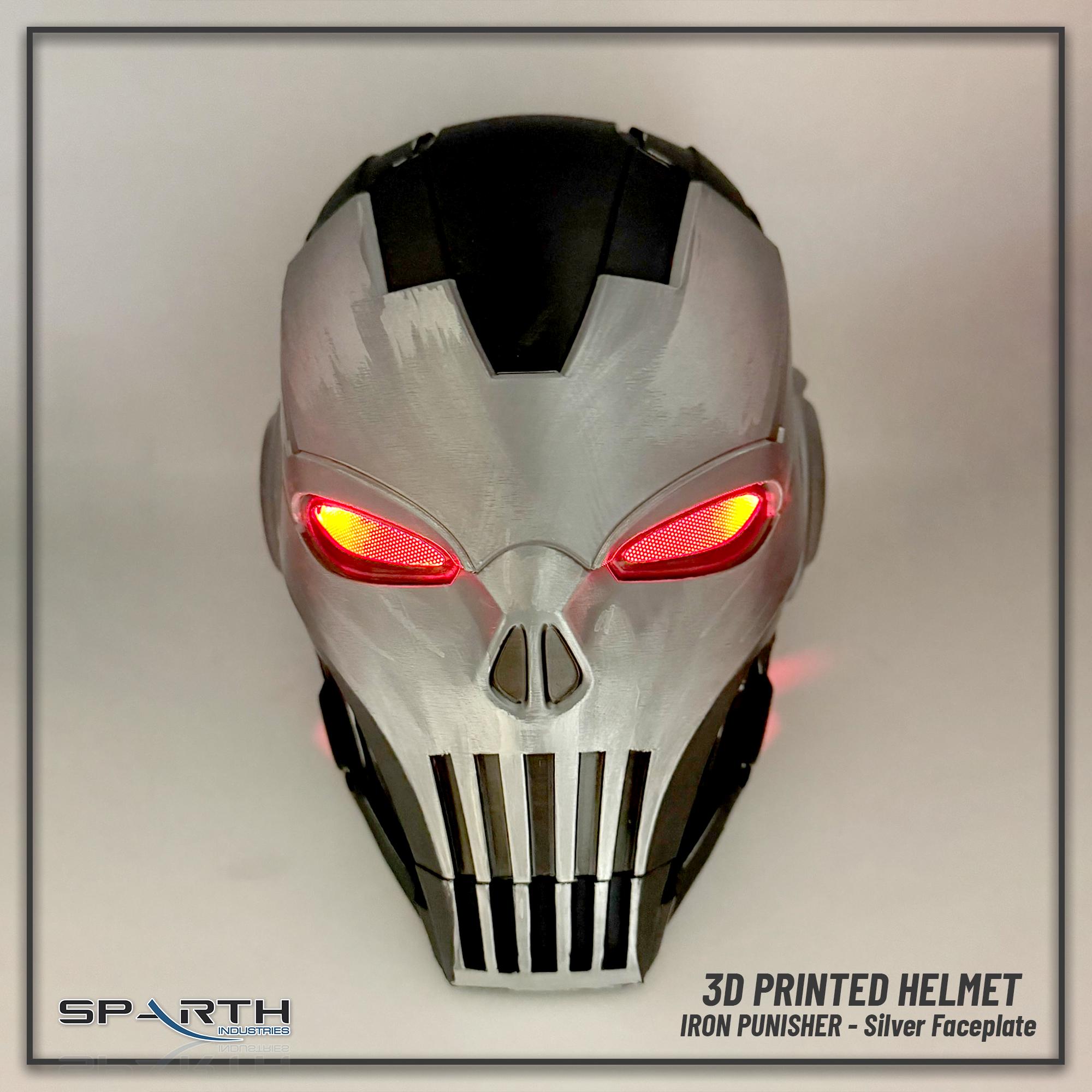 Iron Punisher Helmet | Wearable Helmet, Fan Made Concept, Custom Fit ...