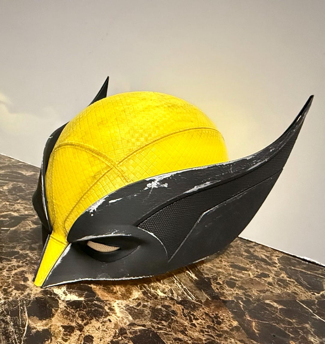 3D Printed Wolverine Helmet – Wearable X-men Cosplay Prop, V3 - Etsy