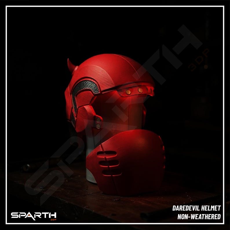Daredevil Sideshow Wearable Helmet Mask Replica for Cosplayers ...