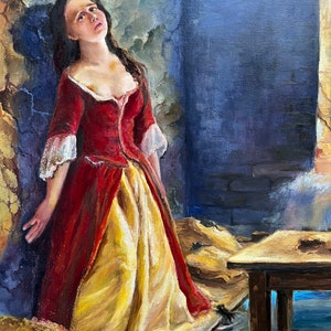 Princess Tarakanova Painting, 18x24 Inches, Home Gift , Wall Art Decor ...