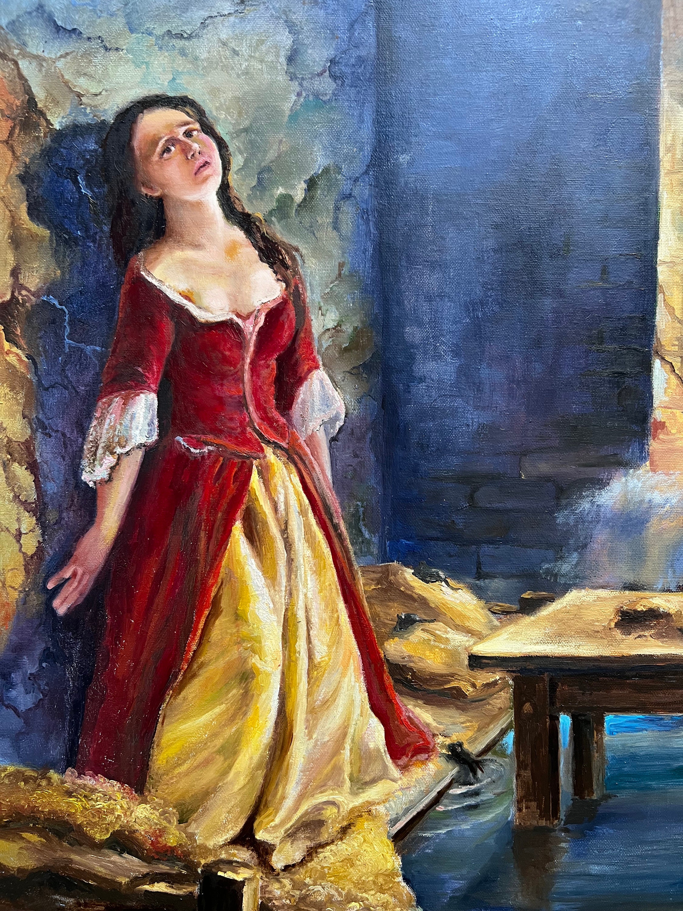 Princess Tarakanova Painting, 18x24 Inches, Home Gift , Wall Art Decor ...