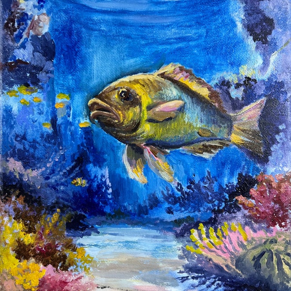Beautiful Fish Art - Etsy