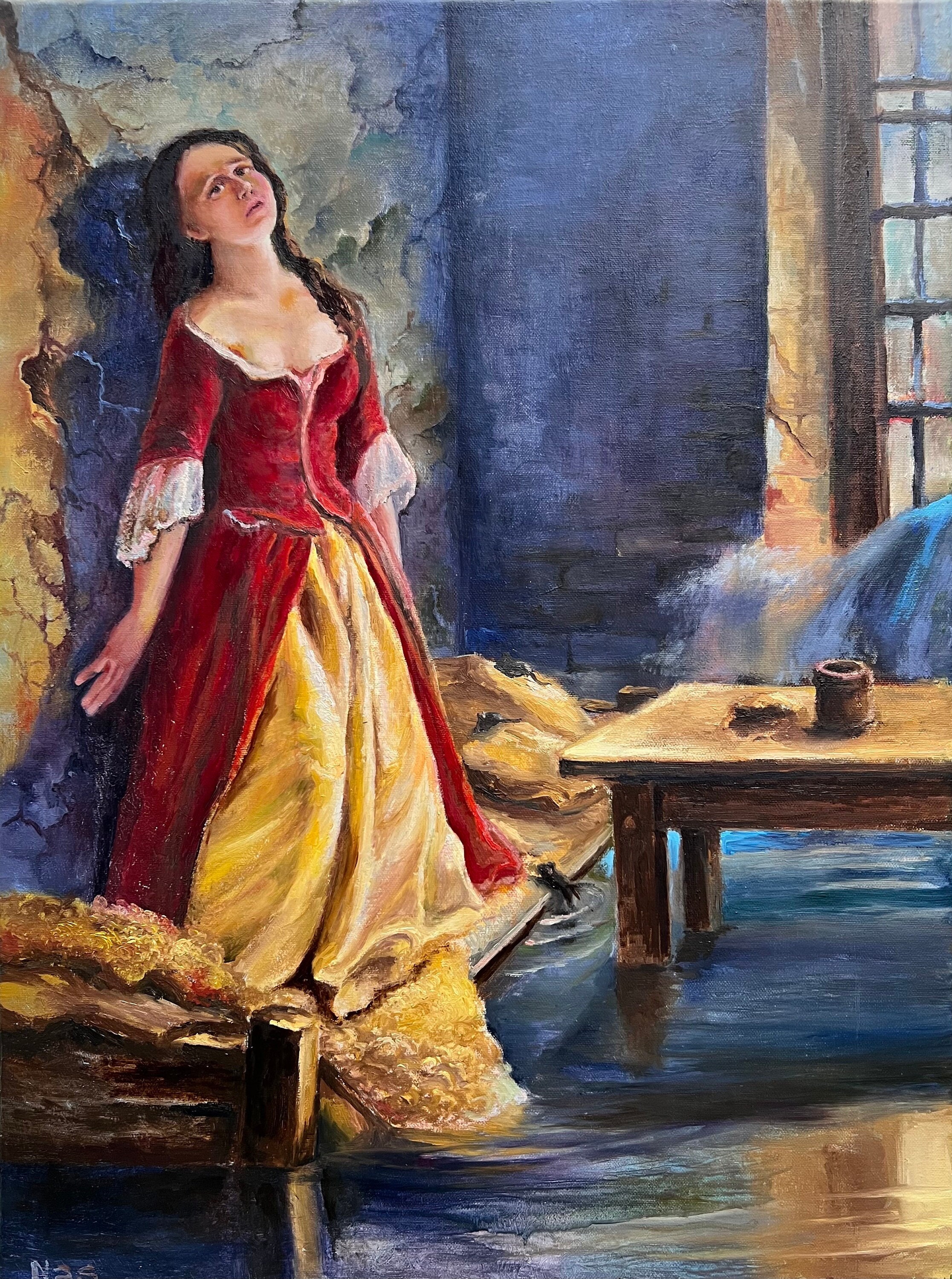 Princess Tarakanova Painting, 18x24 Inches, Home Gift , Wall Art Decor ...
