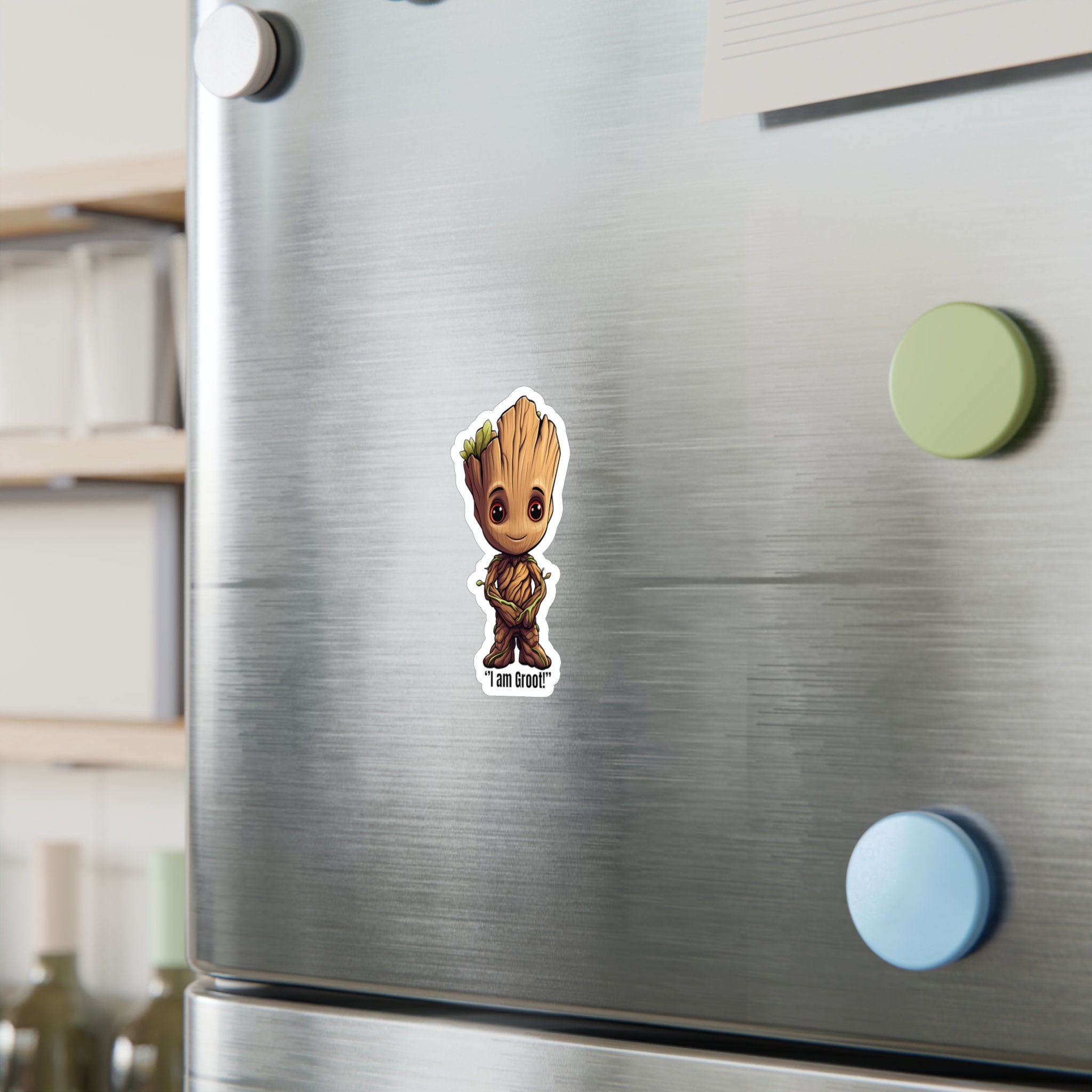 I Am Groot Sticker, Baby Groot Sticker, Guardians of the Galaxy Sticker ...