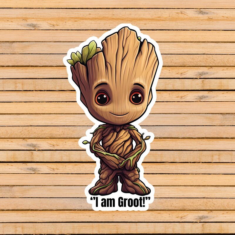 Baby Groot Decals - Etsy