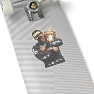 Lewis Hamilton Formula 1 Driver Sticker, F1 Champion Mercedes Mclaren ...