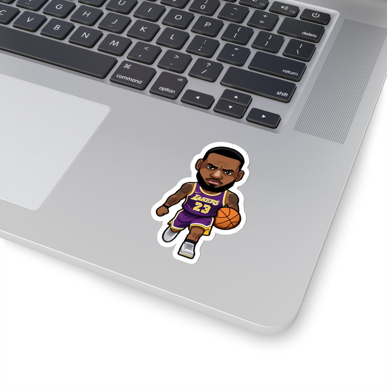 Lebron James Sticker King James Dribbling a Basketball Decal - Etsy