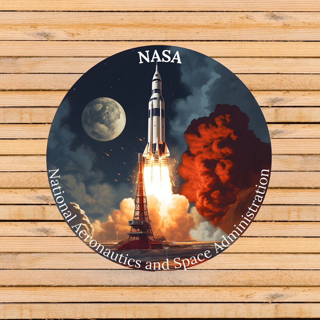 NASA Sticker, Science Class Sticker, Physics Student Sticker, Rocket ...