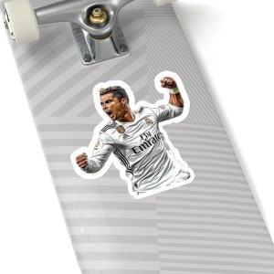 Cristiano Ronaldo Sticker, CR7 Sticker, Ronaldo Vinyl Sticker, Soccer ...