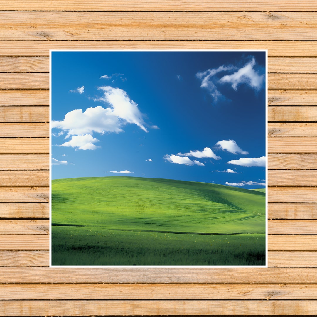 Windows Xp Bliss, Bliss Sticker, Bliss, Windows Xp Background ...