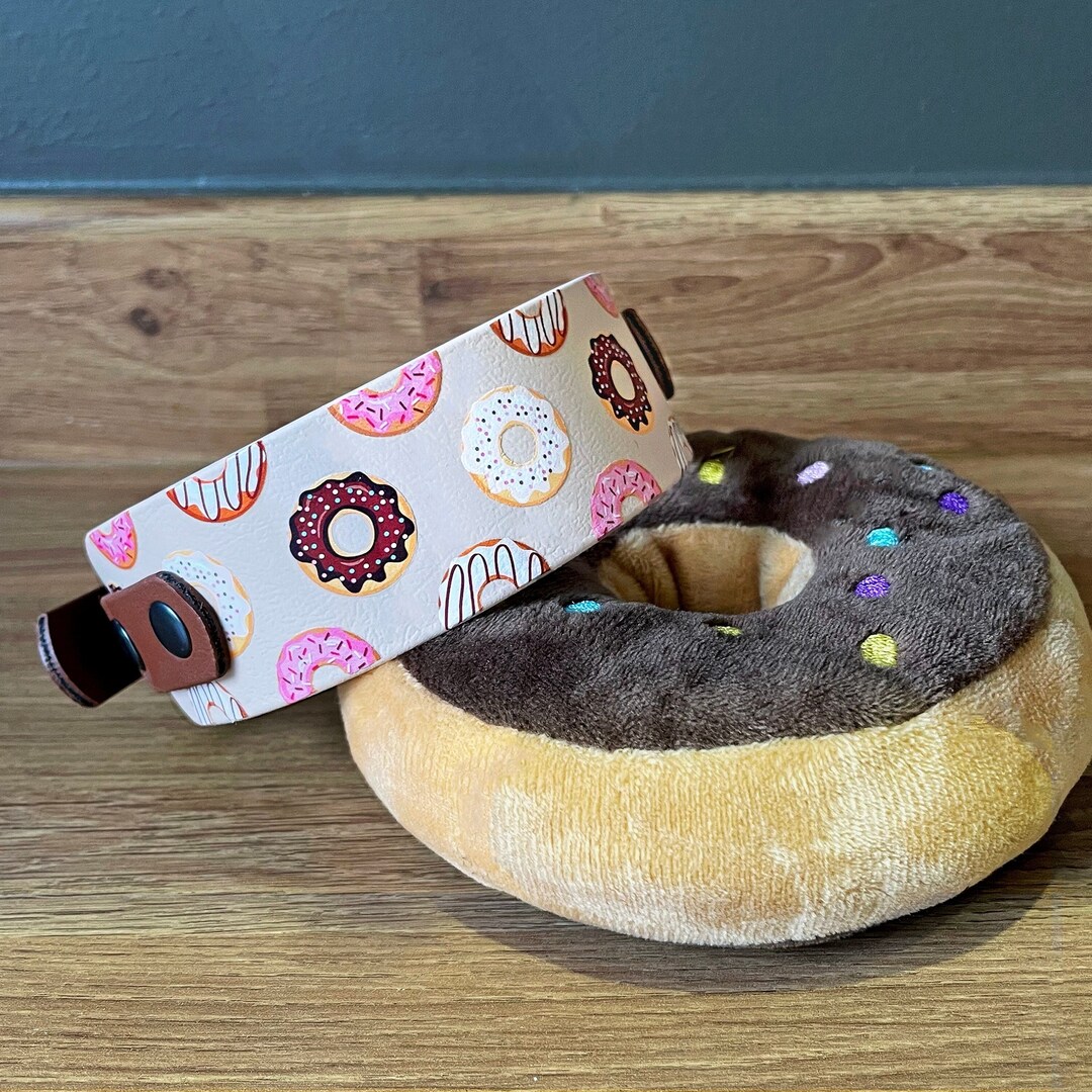 Donut Biothane 'fishtail' Collar // Choose Your Colour, Patterned ...