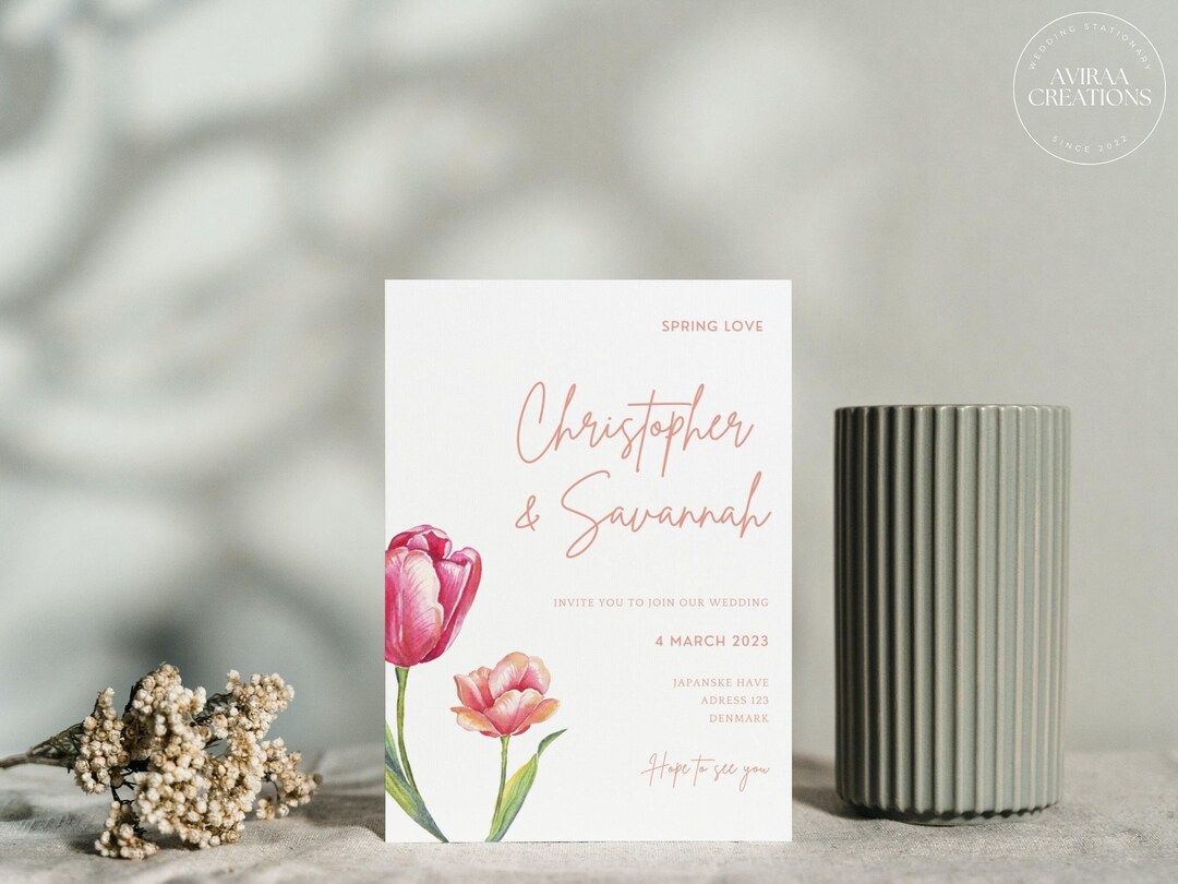 Wedding Invitation Canva Template, Canva Wedding Invitation Template ...