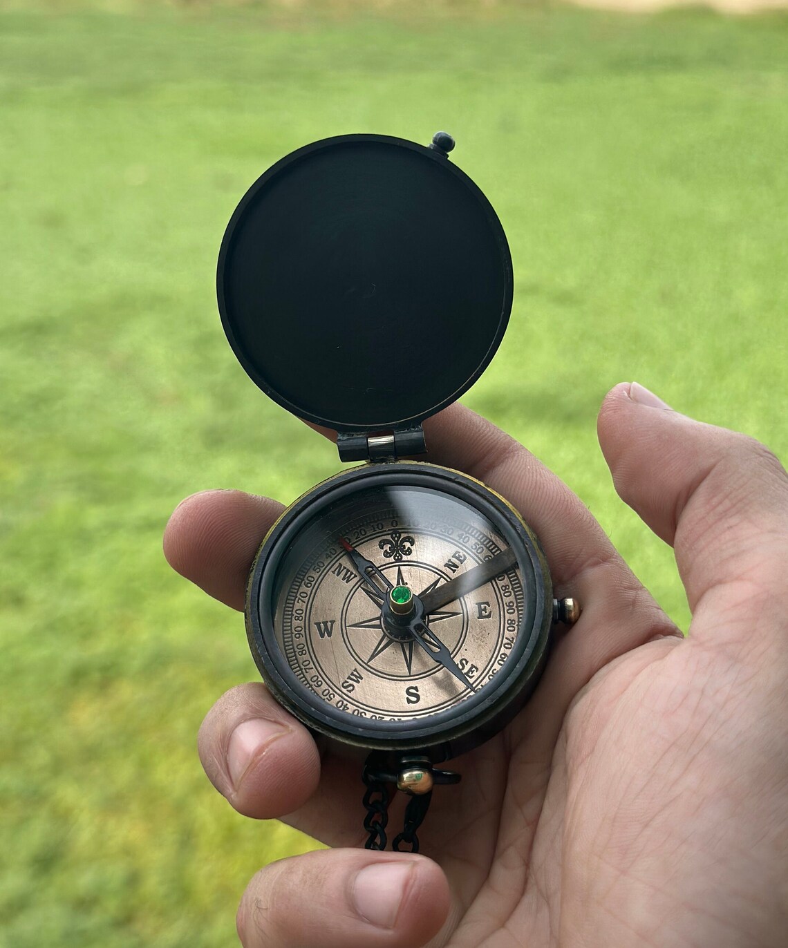 Engraved Brass Compass Gift to My Son/nautical Gift for Son From Dad ...