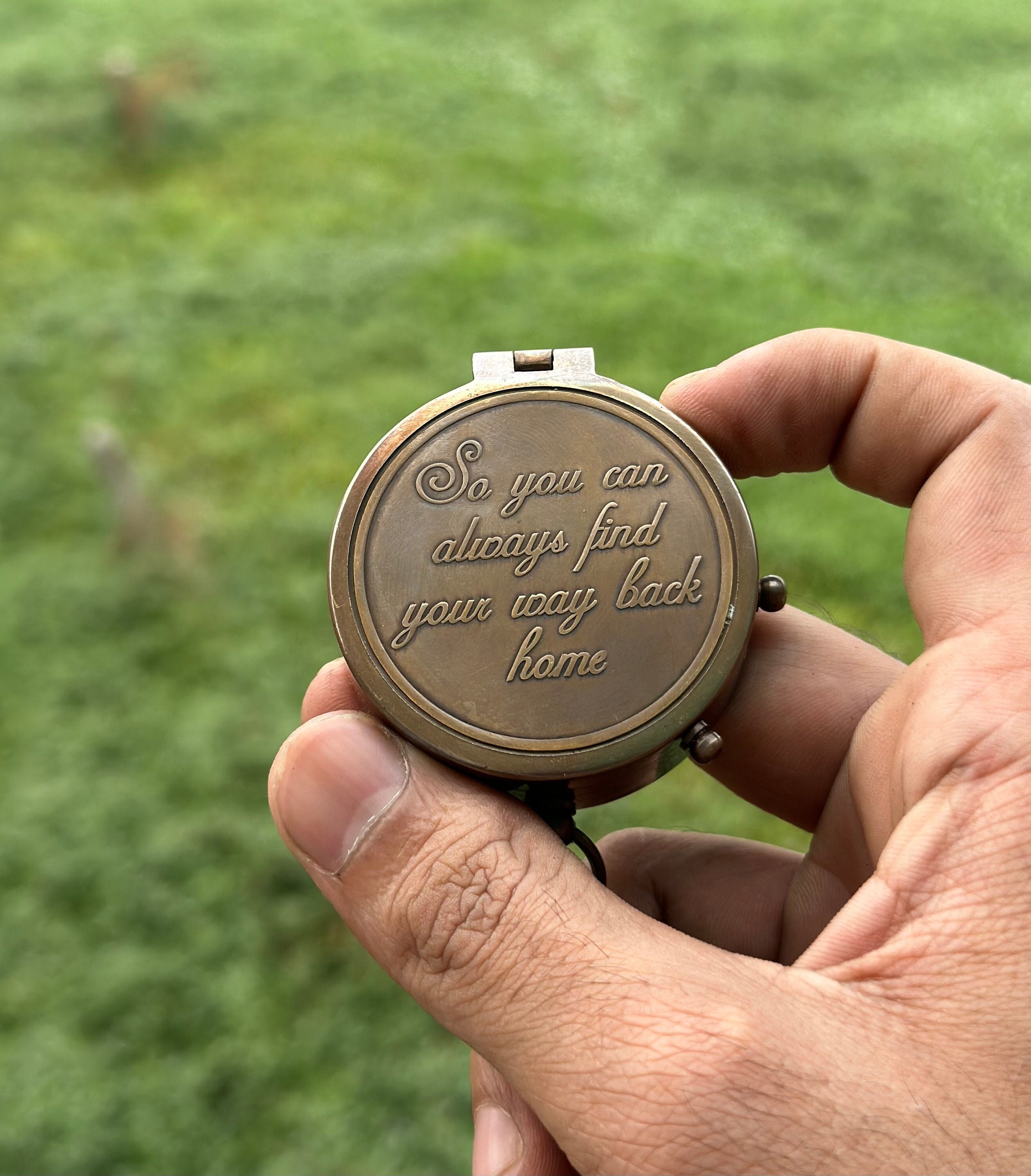 So You Can Always Find Your Way Back Home'' Engraved Compass With ...