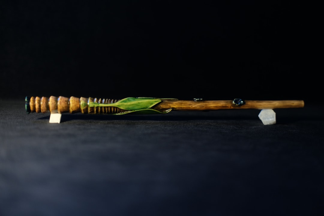 Magic Wand, 11'', Thuja Wooden Magic Wands Handmade in Traditional ...