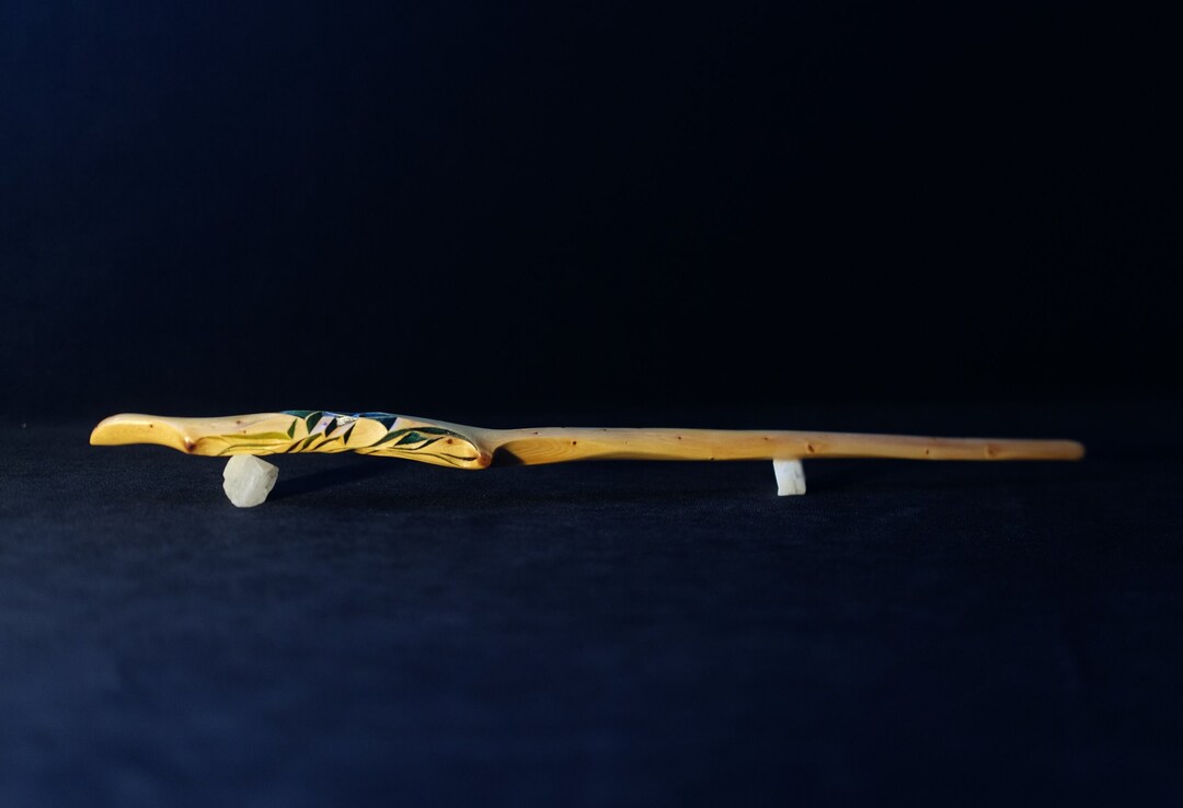 Magic Wand, 13'', Lebanon Cedar Wooden Magic Wands Handmade in ...