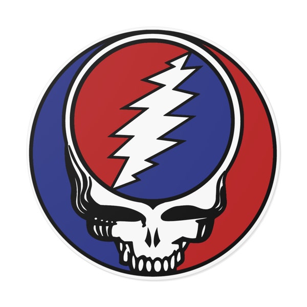 Stealie Sticker - Etsy