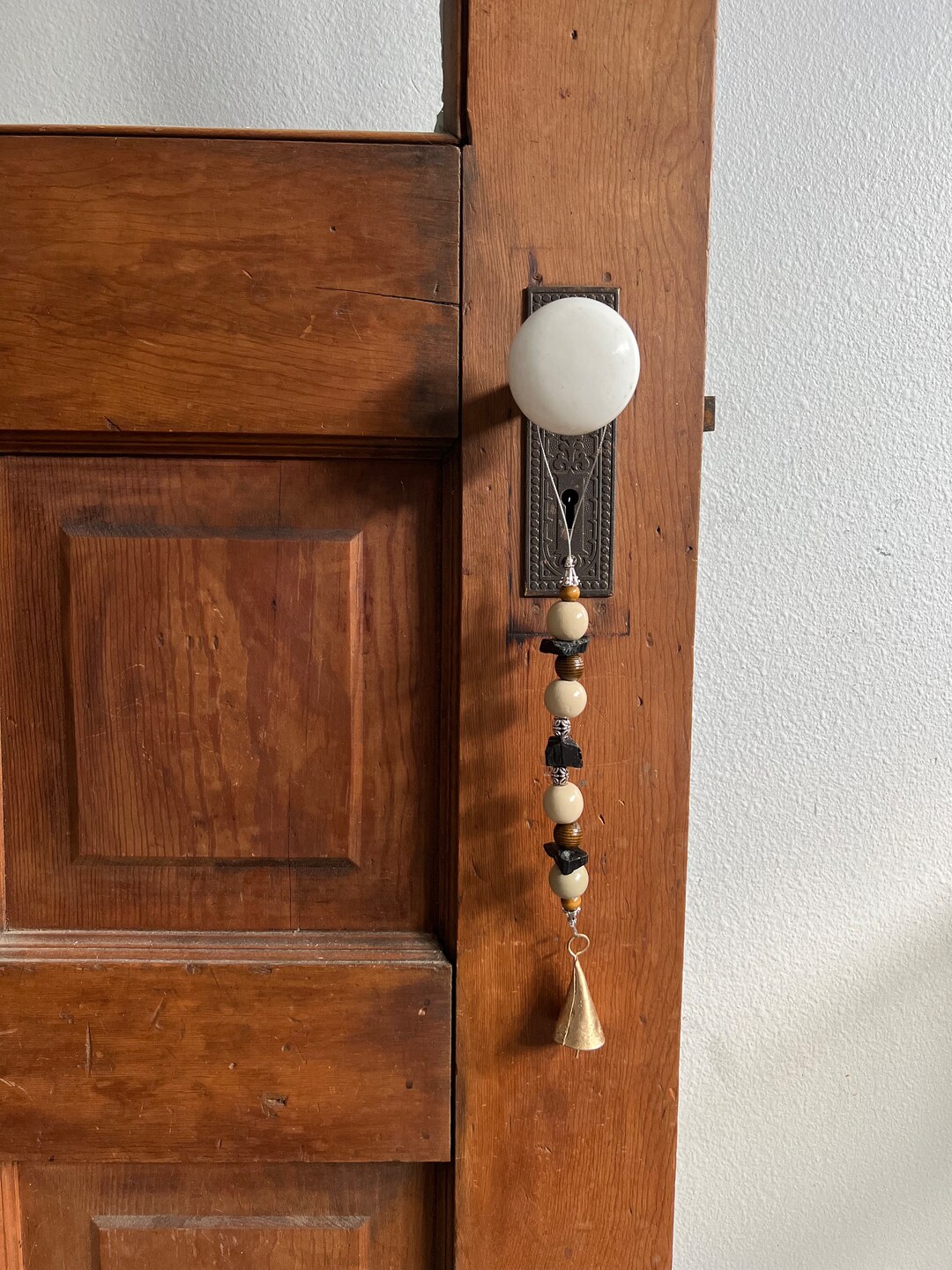 Black Tourmaline Single Hanging Bell Door Bell - Etsy