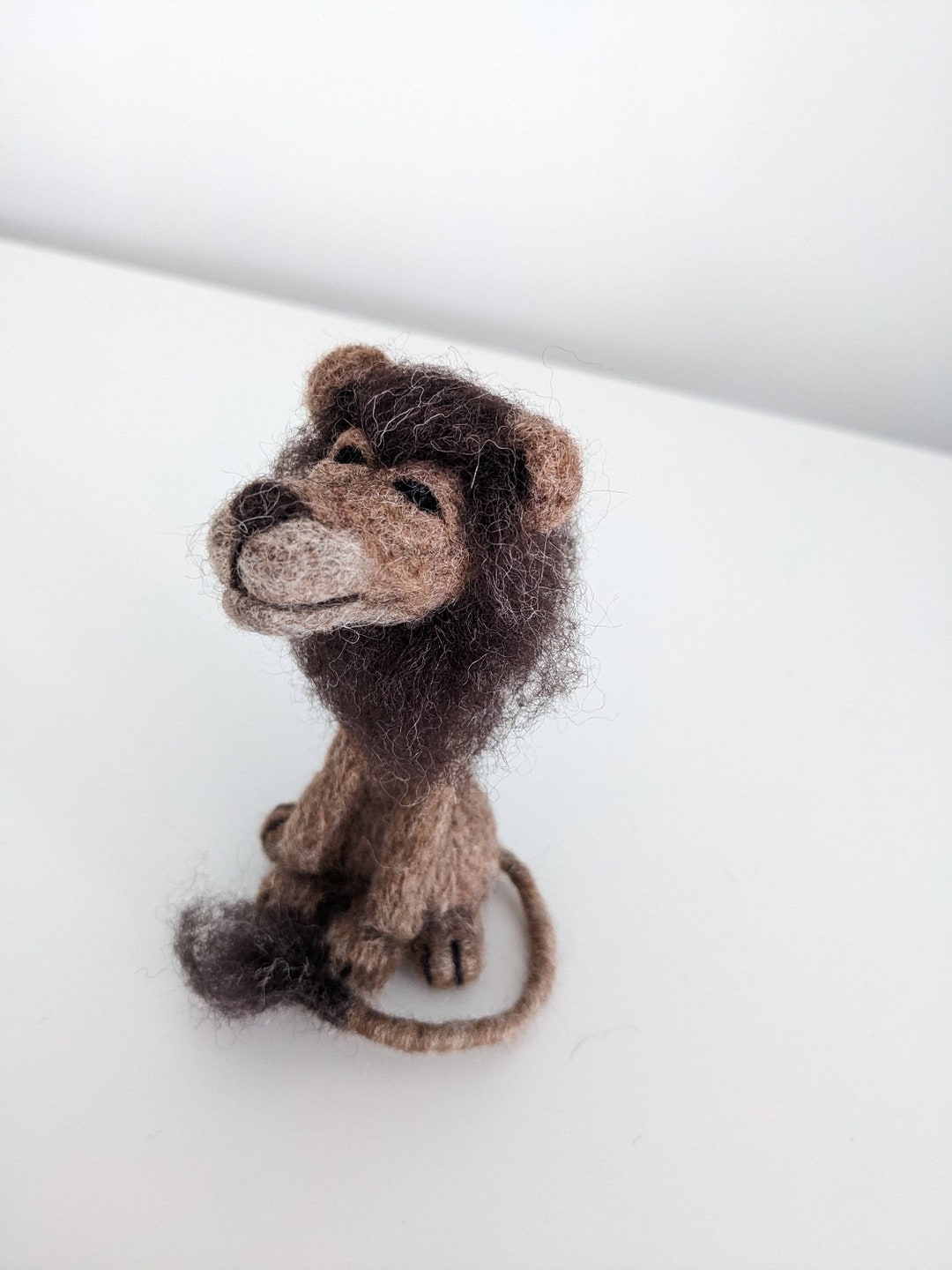 Instructions to Make a Needle-felted Lion - Etsy UK