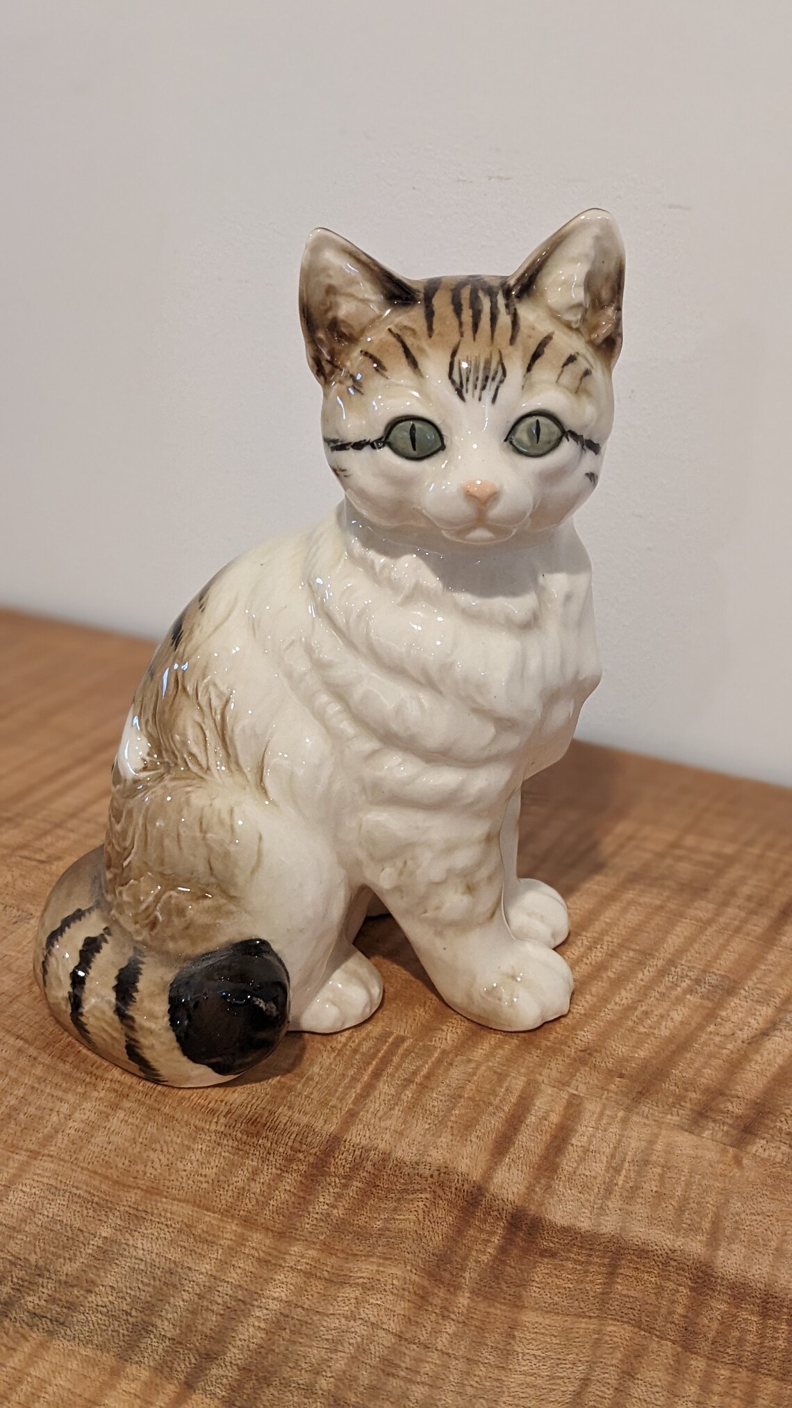 Vintage Cat Figurine, Calico Cat Figurine,nippon Ceramic Cat Figurine ...