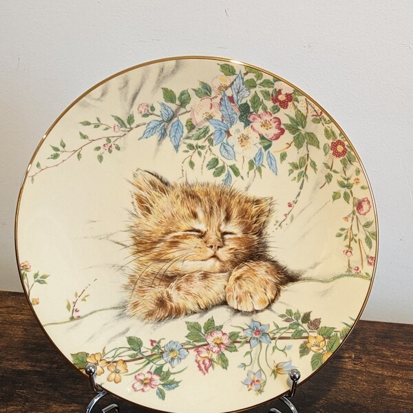 Cat Decorative Plate - Etsy